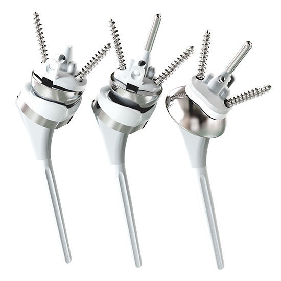 Modular shoulder prosthesis - ARROW II - FH Orthopedics - cemented or ...