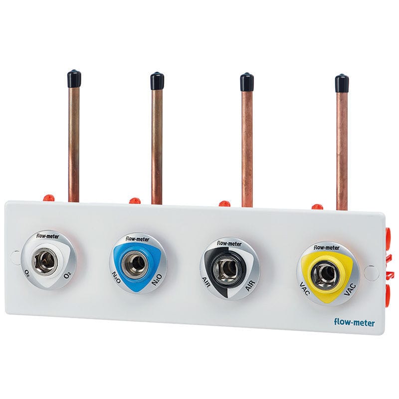 Medical gas outlet - Flow-Meter