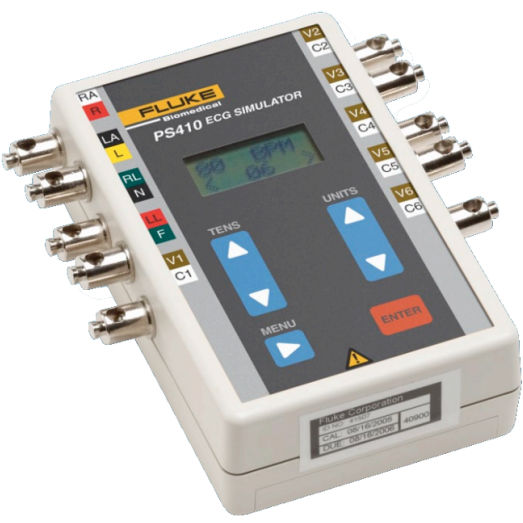 Arrhythmia simulator - PS410 - Fluke Health Solutions - ECG / NIBP ...