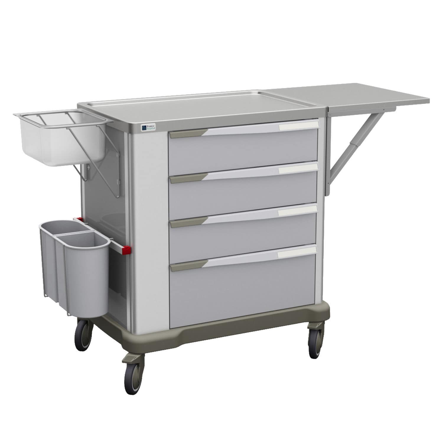 Traumatology trolley - #GS6 & GS6-10-U3 - Francehopital - hospital ...
