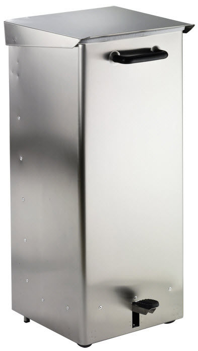 Stainless steel waste bin / foot-operated - MS104, MS107 - Francehopital