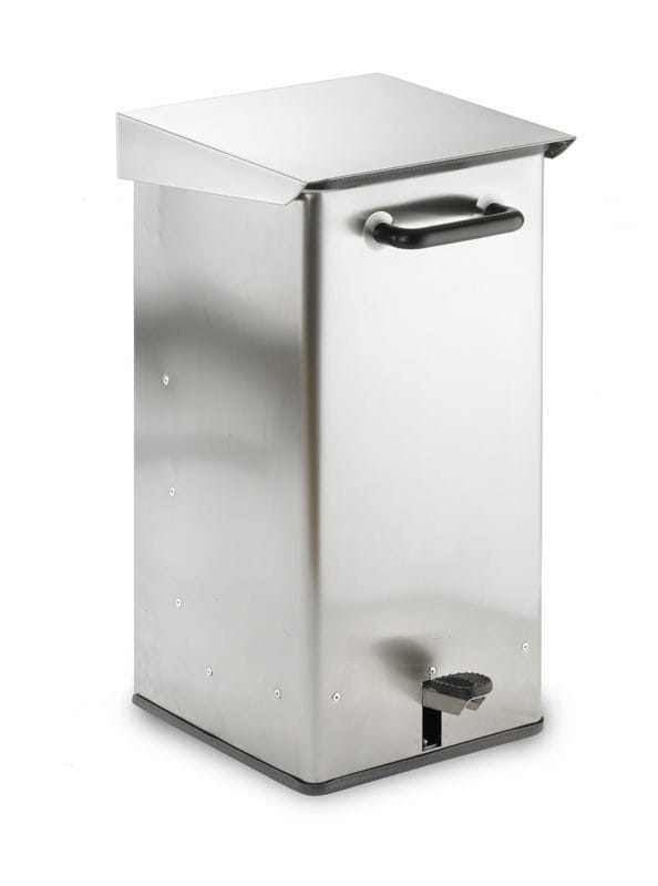 Stainless steel waste bin / foot-operated - MS104, MS107 - Francehopital