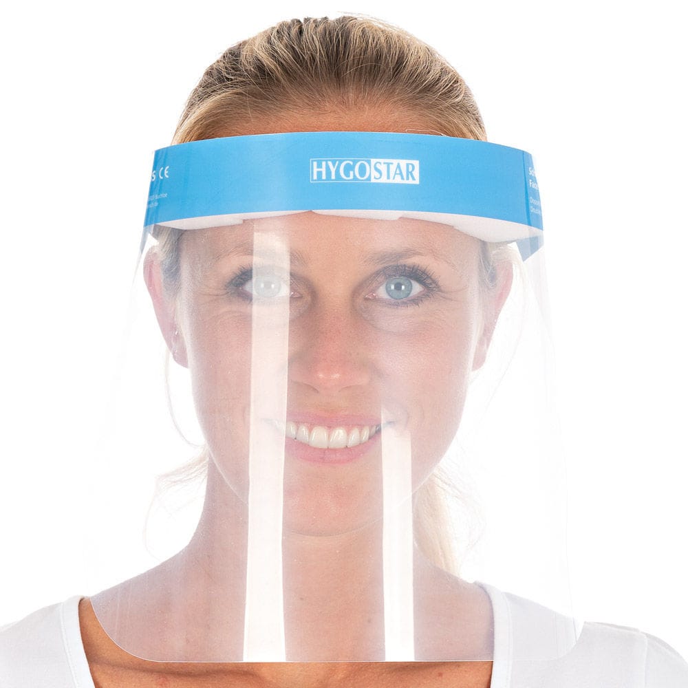 Polyethylene protection visor - 8520 - Franz Mensch - full-face / box ...