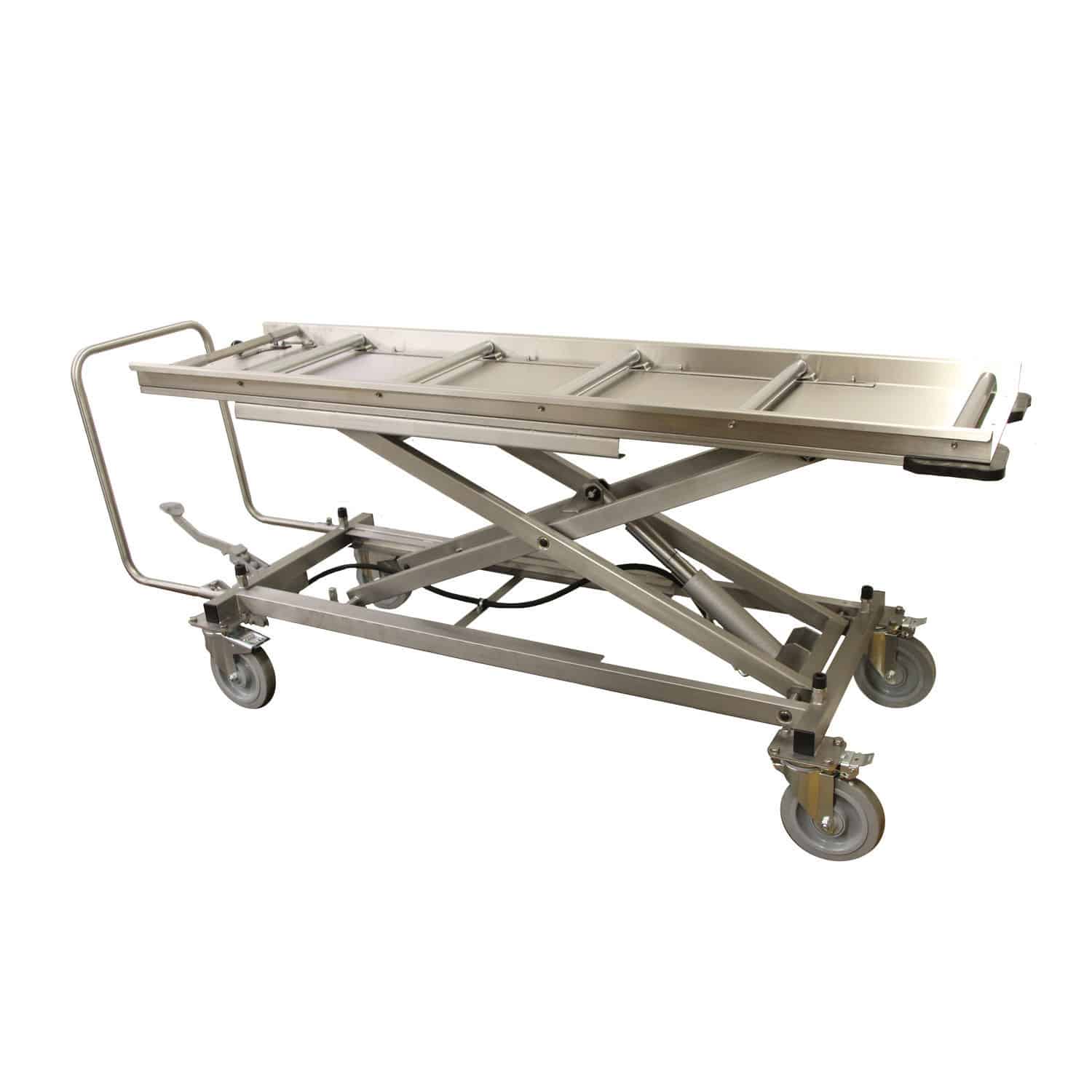 Transfer mortuary trolley - 80580 - Funeralia - transport / hydraulic ...