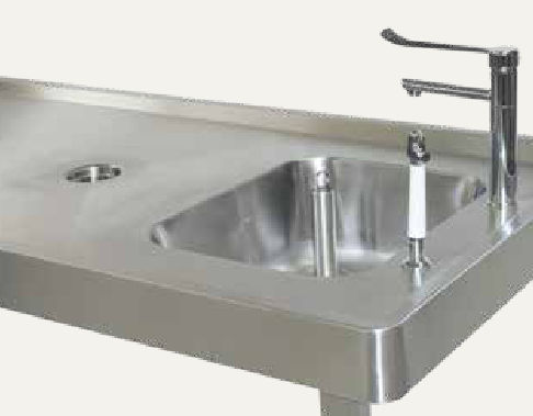 Autopsy sink - 80549/1 - Funeralia - 1-station