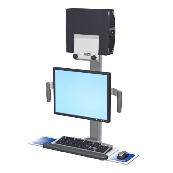 Folding support arm - M Flush - GCX Corporation - for monitors ...