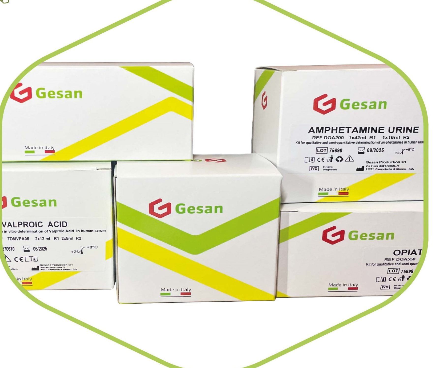 Clinical chemistry rapid test - DOA450 - Gesan Production - for ecstasy ...