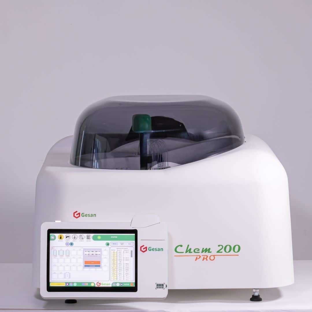 Automatic clinical chemistry analyzer - CHEM 200 PRO - Gesan Production ...