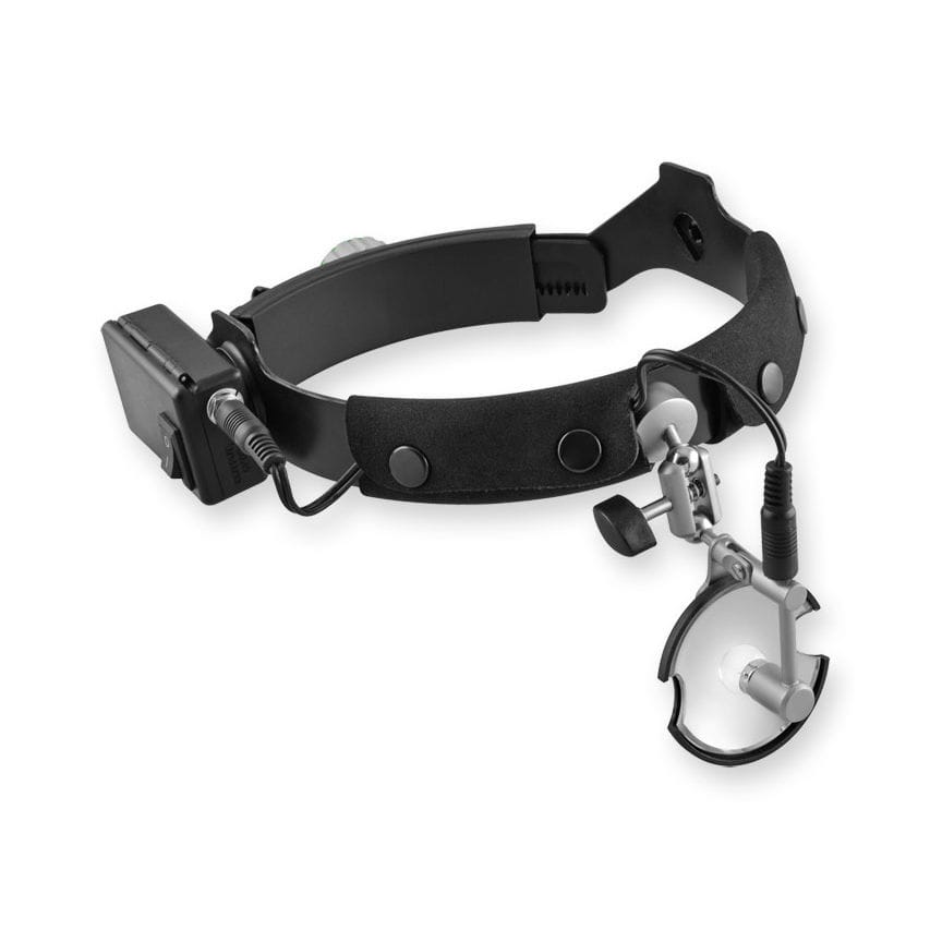 Forehead mirror - LUX 55 - GIMA - with light