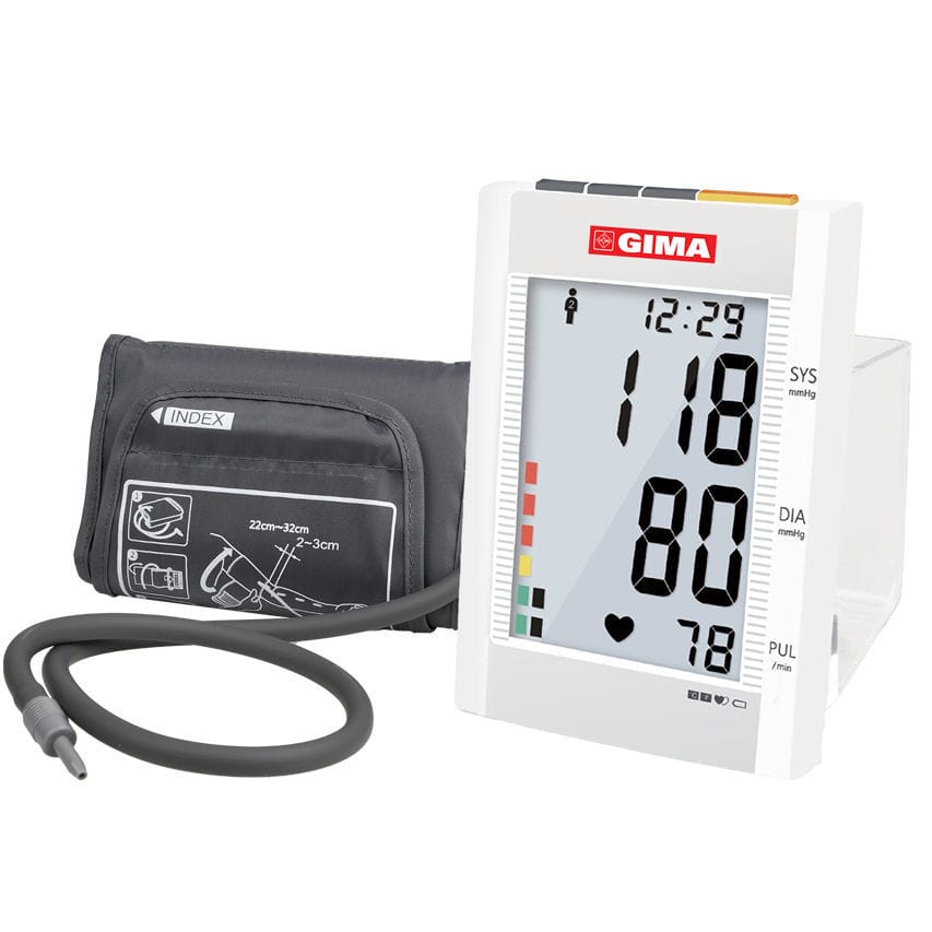 Automatic blood pressure monitor - DOMINO - GIMA - oscillometric / desk ...