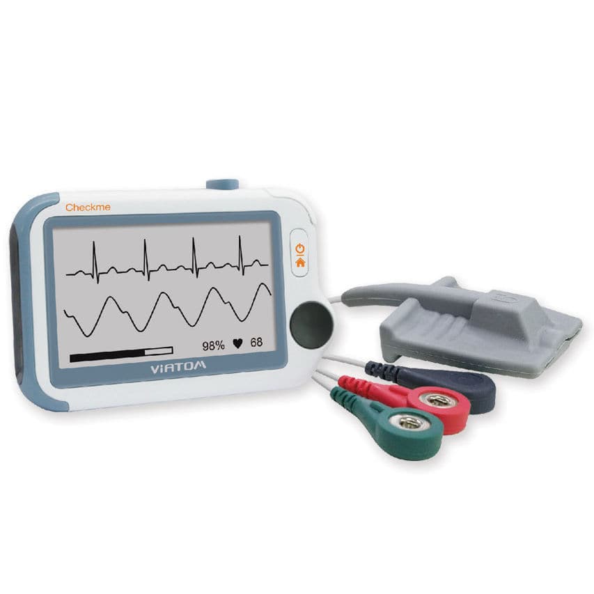 Portable vital signs monitor - CHECKME™ PRO - GIMA - compact / ECG / SpO2