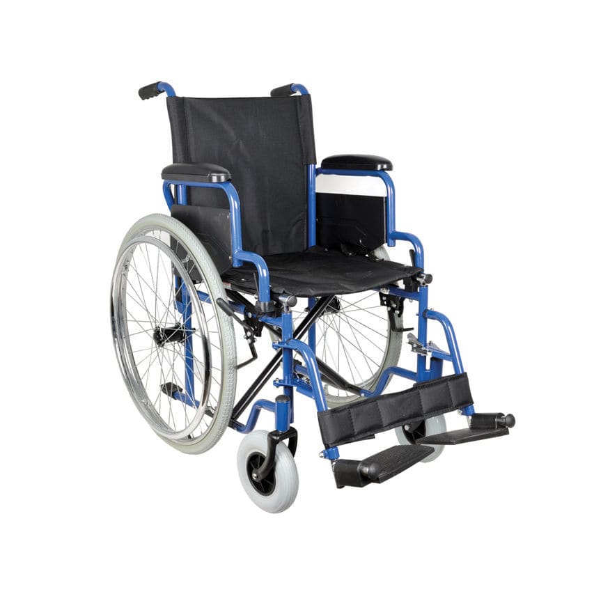 Manual wheelchair - OXFORD - GIMA - all-terrain / folding / with legrest