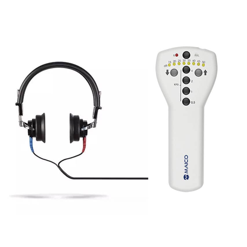 OAE screening system - MAICO MA1 - GIMA - for adult audiometry / wireless