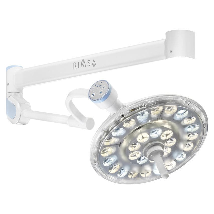LED examination light - 49172 - GIMA - wall-mounted / flexible / shadowless