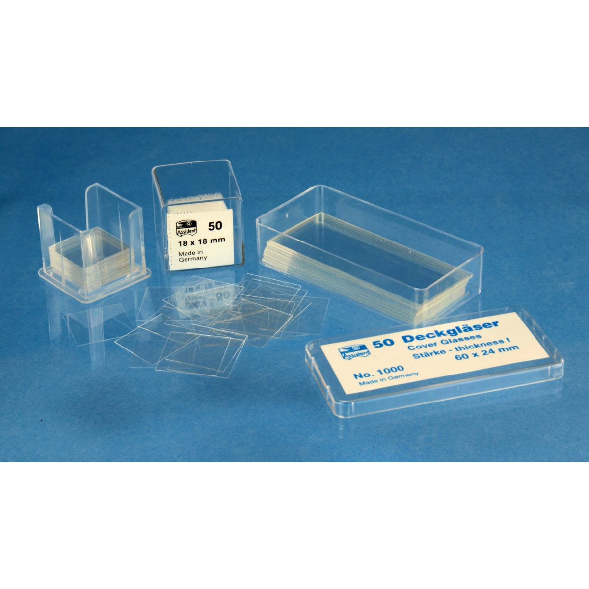 Microscope slide - 41000 series - Glaswarenfabrik Karl Hecht