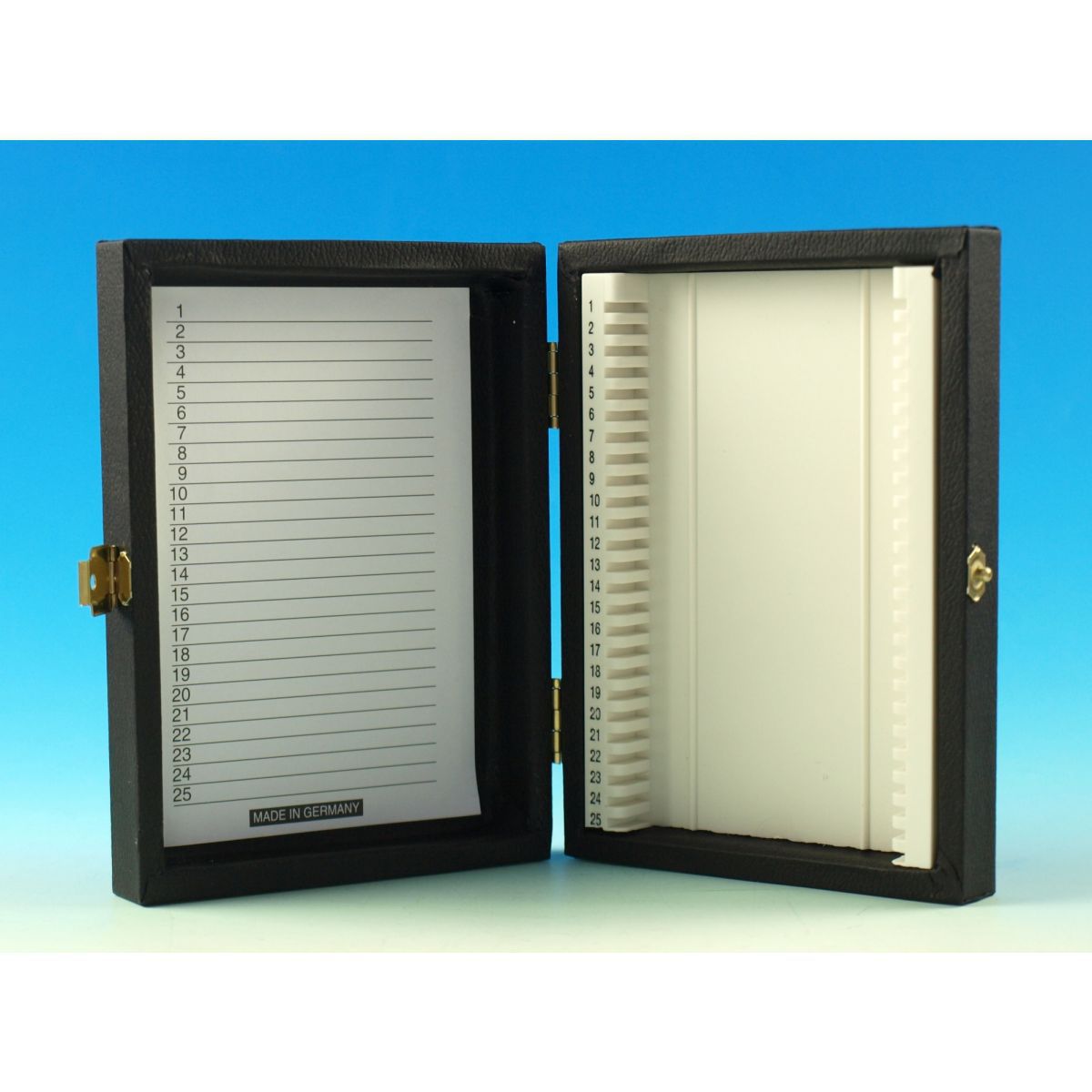 Microscope slide box - 42703 series - Glaswarenfabrik Karl Hecht ...