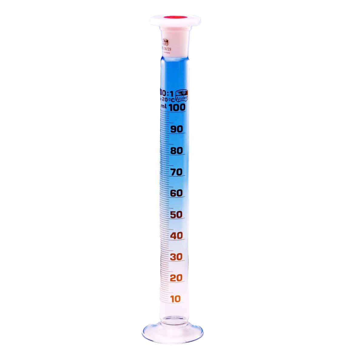 Glass measuring cylinder - 42211 series - Glaswarenfabrik Karl Hecht ...