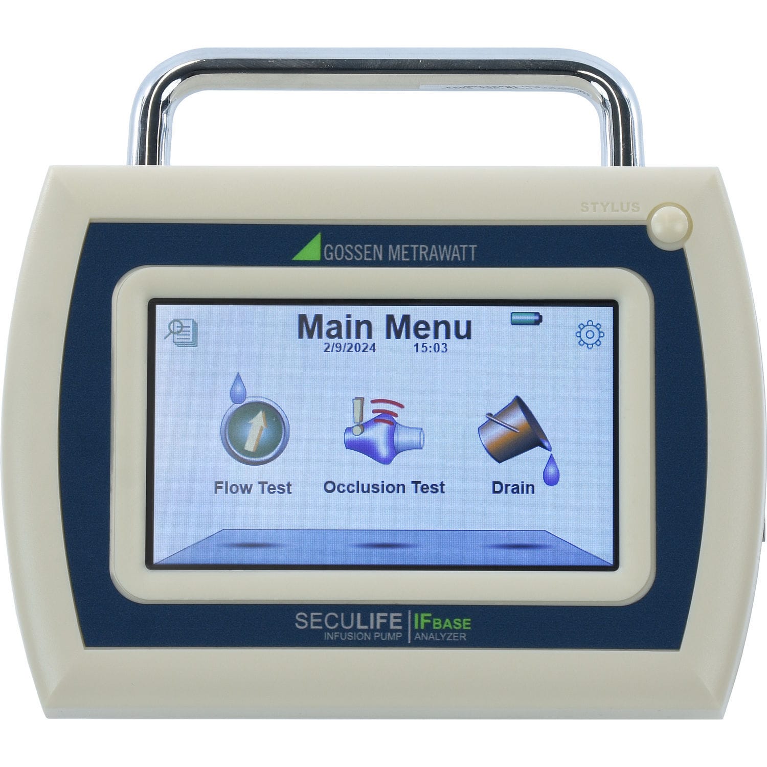 Infusion pump analyzer - SECULIFE IF BASE - GOSSEN METRAWATT GmbH ...