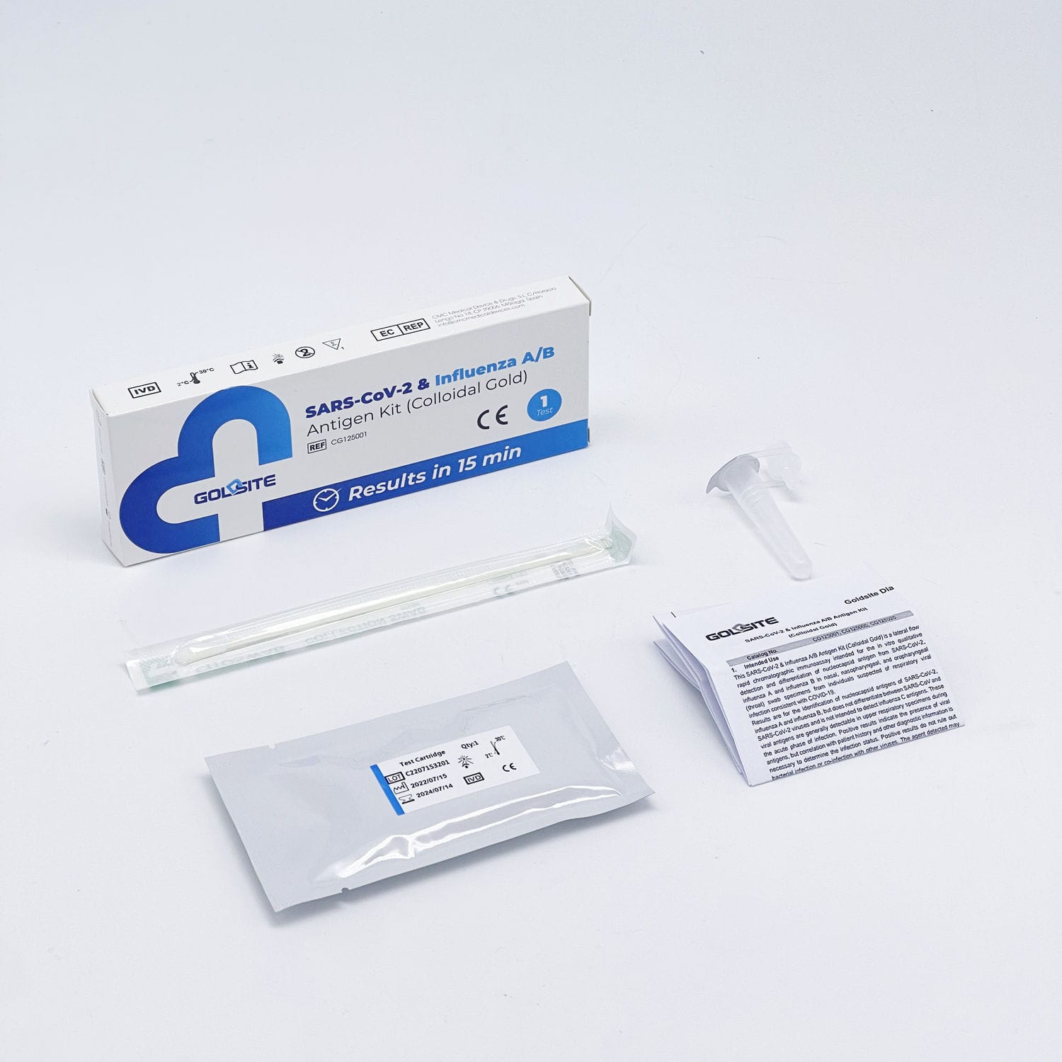 COVID-19 test kit - Goldsite Diagnostics Inc. - flu / for antigens ...