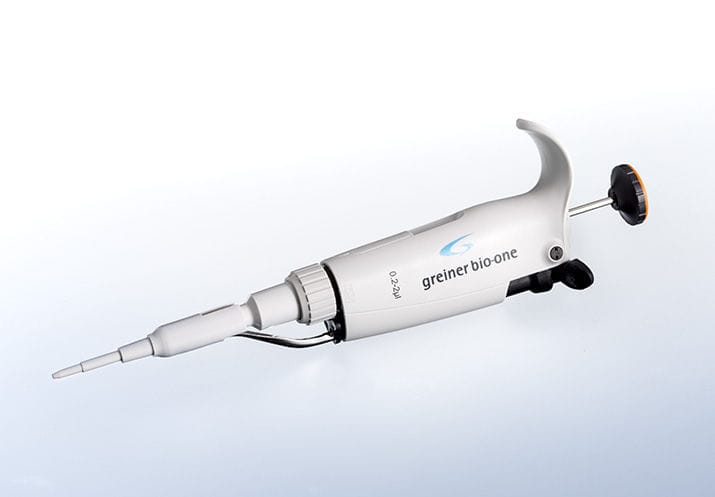 Mechanical micropipette - 890 series - Greiner Bio-One - single-channel ...