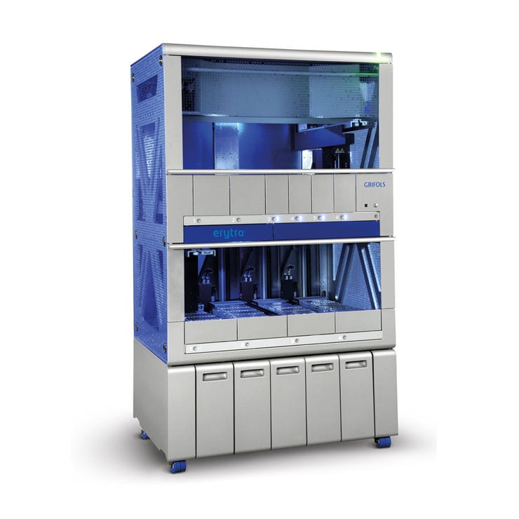 Fully automated sample preparation system - Erytra® - Grifols - for ...
