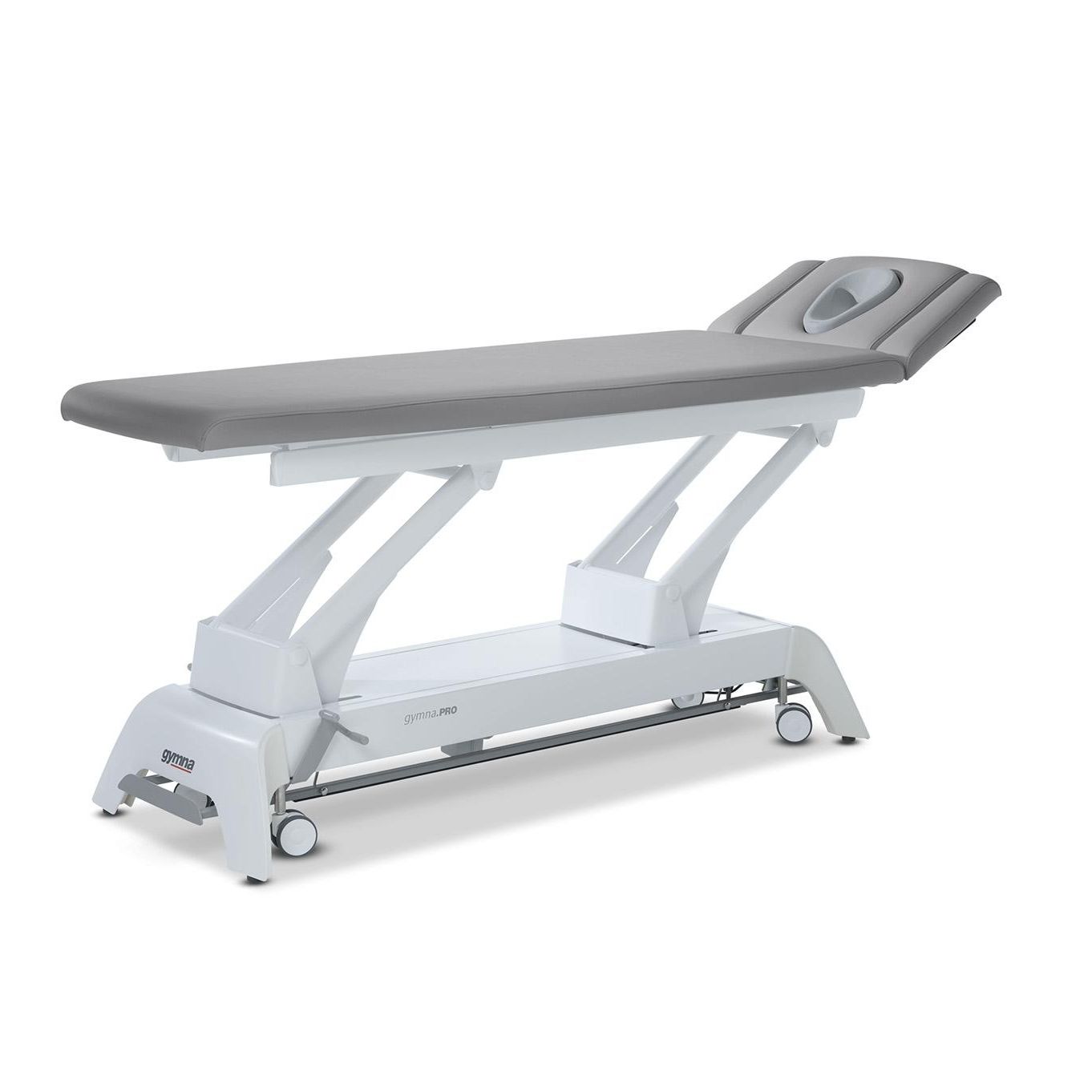 Electric massage table - PRO D4 - GymnaUniphy - on casters / with ...