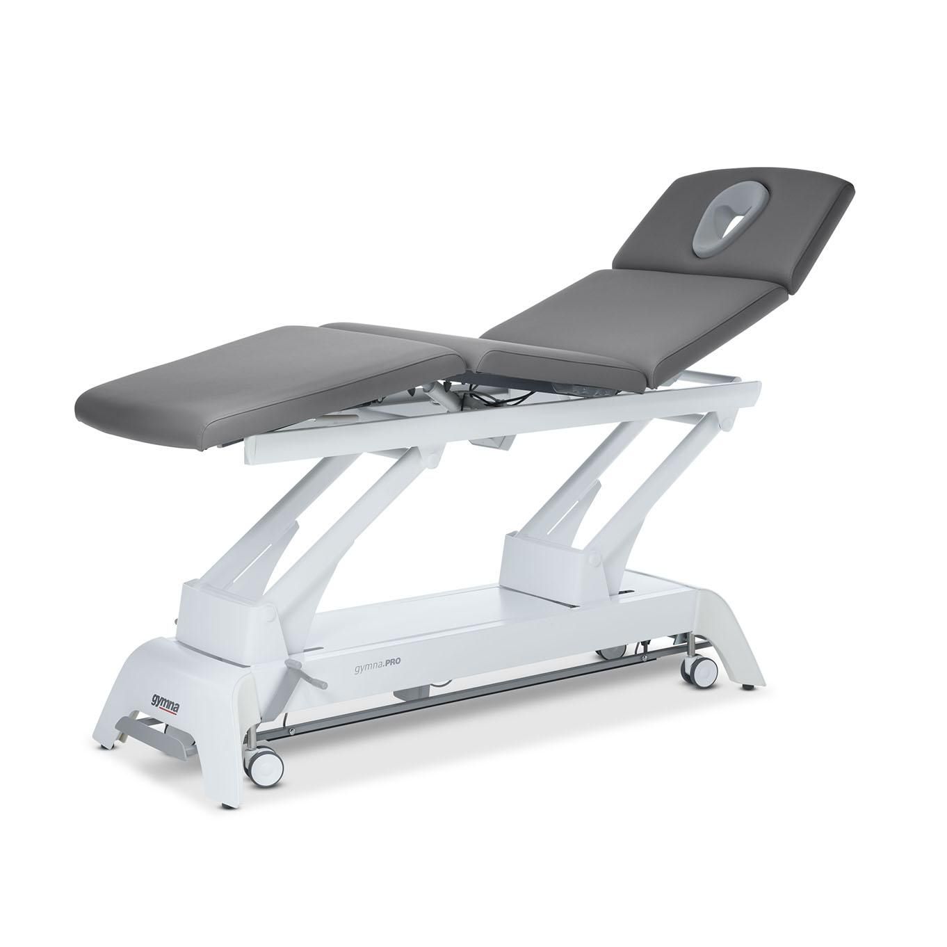 Electric massage table - PRO Q4 - GymnaUniphy - on casters / with ...