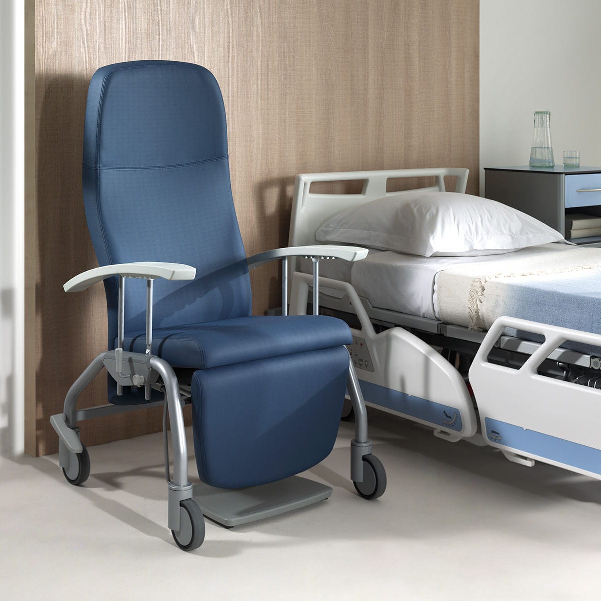 Manual treatment chair - Mauro Ergo-line - Haelvoet - on casters ...