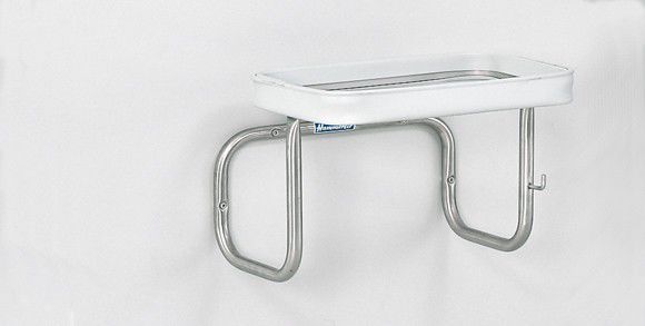 Linen bag support - W169 - Hammerlit - wall-mount / stainless steel