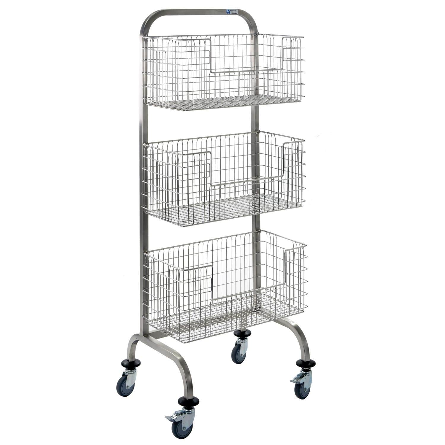 Medical trolley - HKW3 - Hammerlit - for sterilization baskets ...