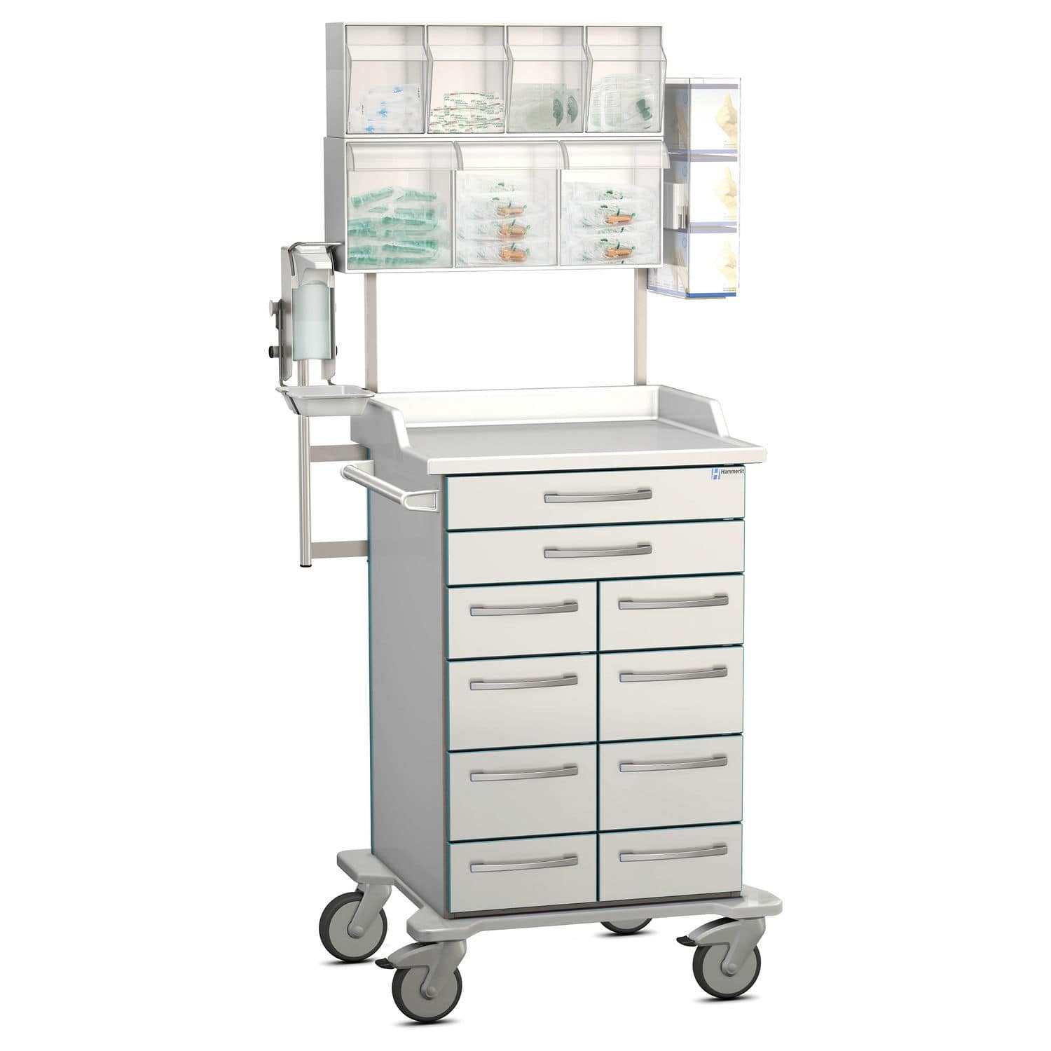 Anesthesia trolley - K42 - Modell 14 - Hammerlit - patient care / with ...