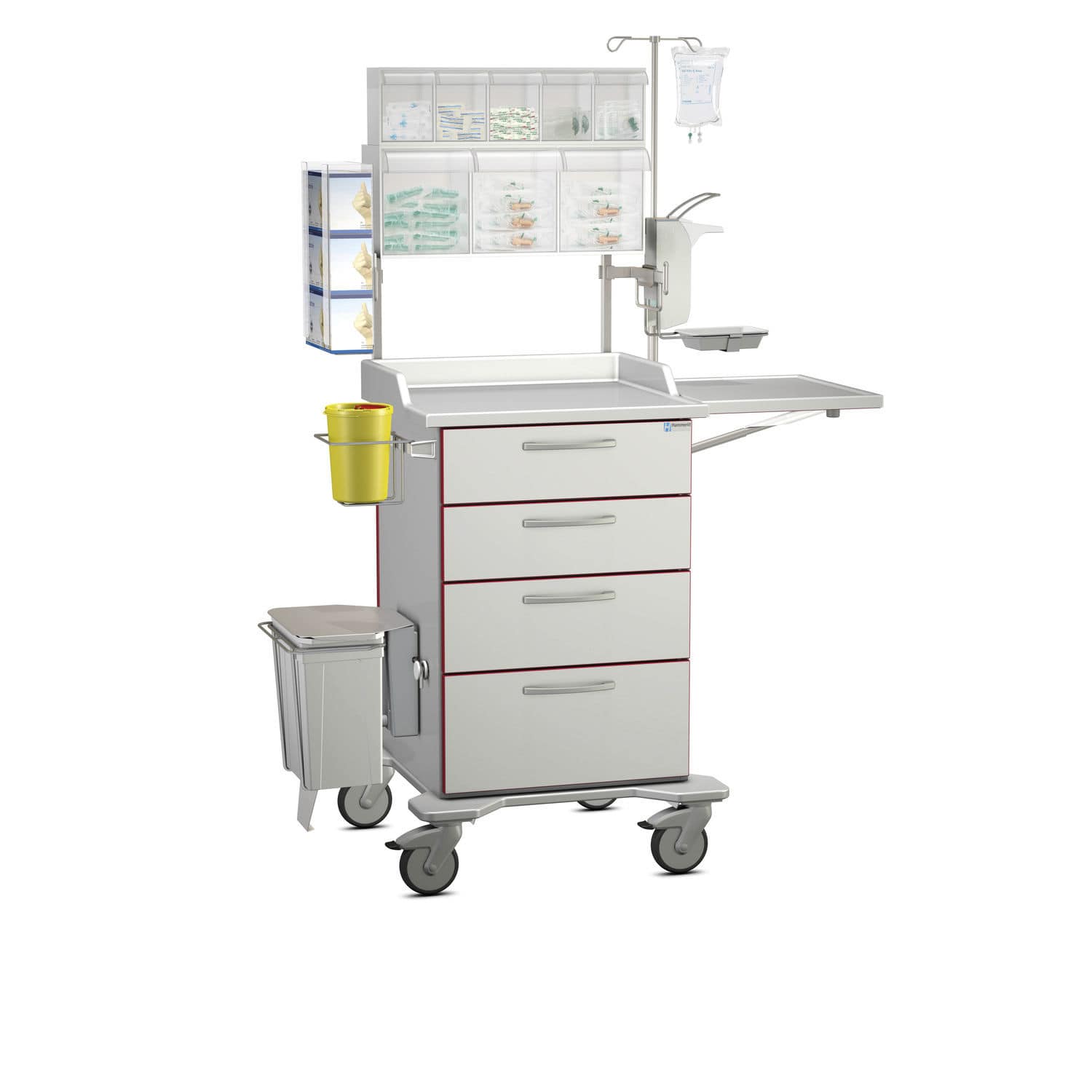 Medical trolley - K42 - Modell 20 - Hammerlit - blood donation / with ...
