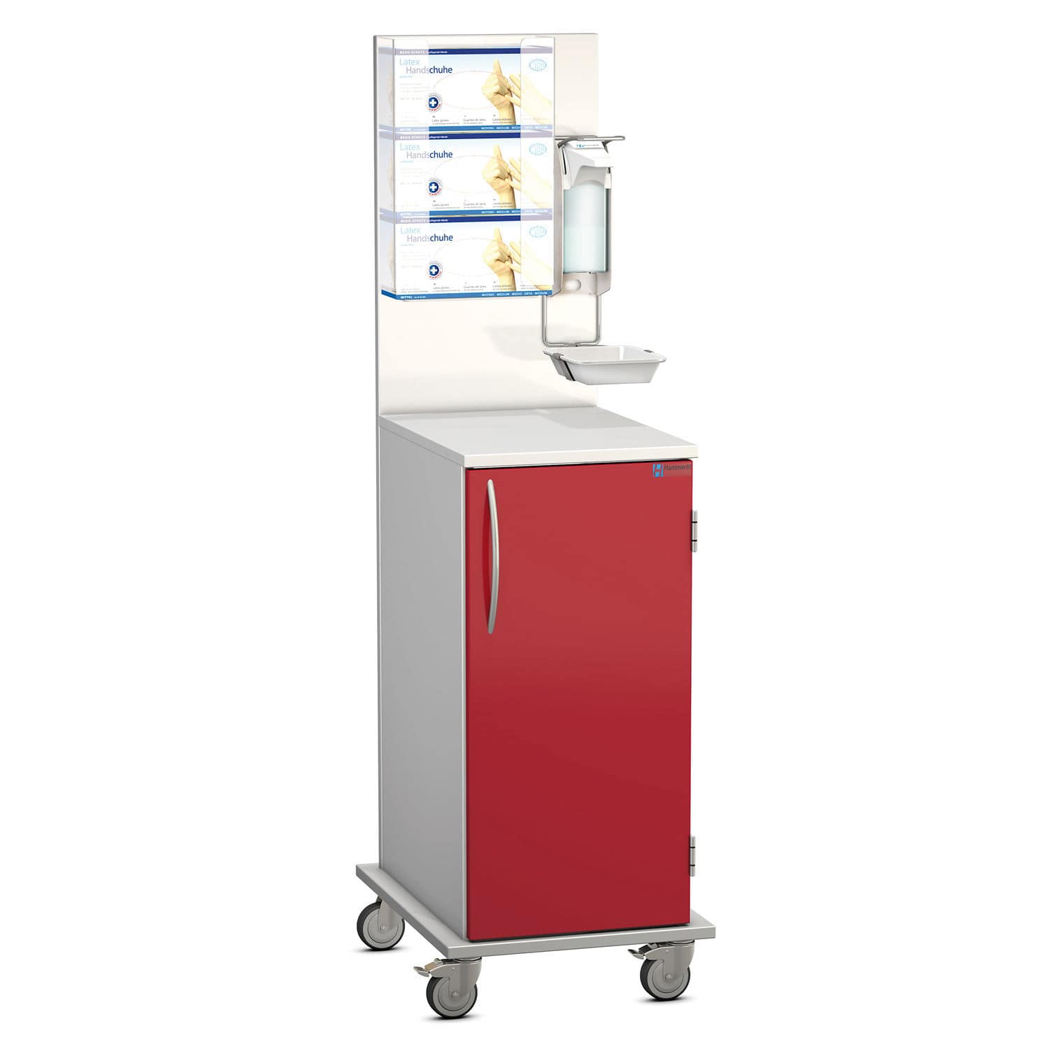 Medical cart - PECO5111C1 - Hammerlit - for medical devices / infection ...