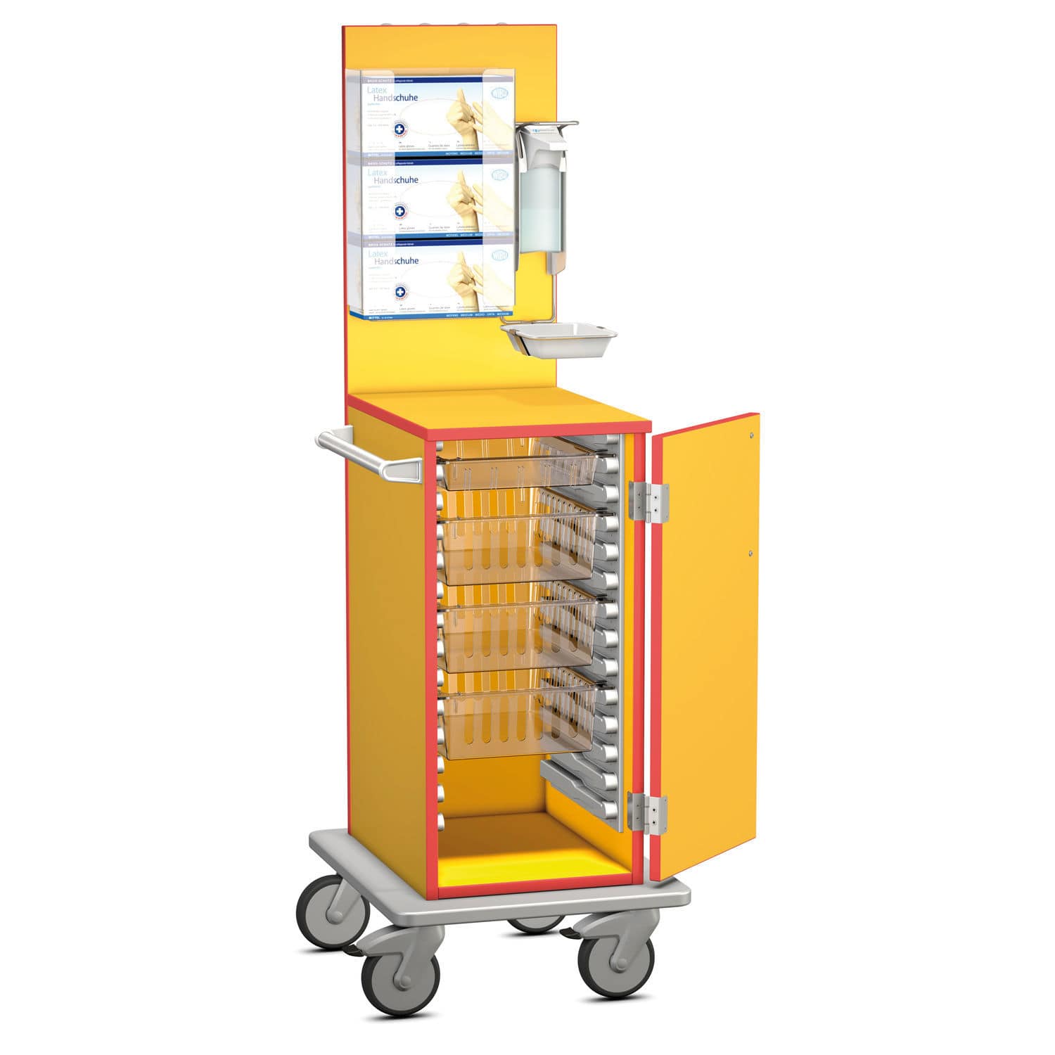 Medical cart - P5110A2M0006C01 - Hammerlit - for general purposes ...