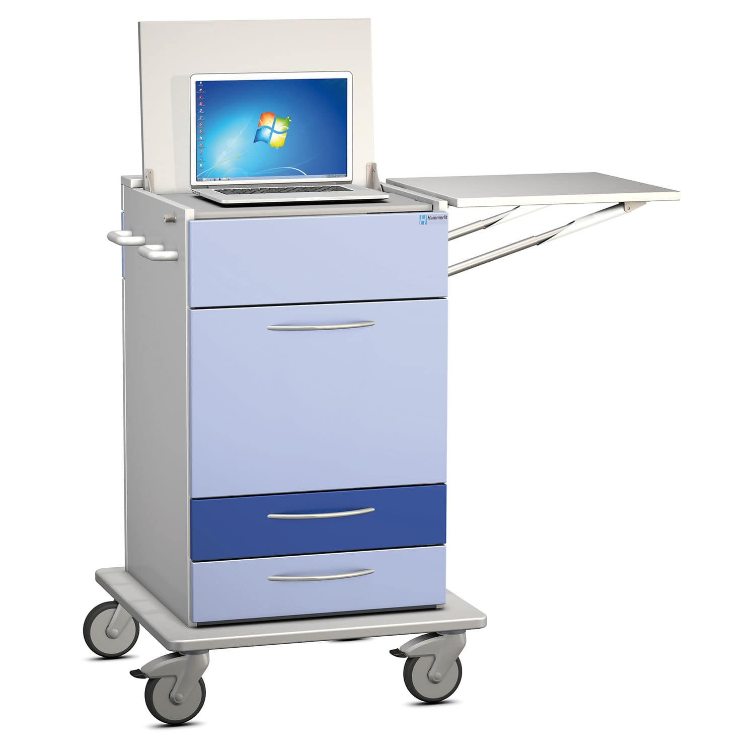 Tablet PC computer cart - PXN13P16C2 - Hammerlit - with drawer