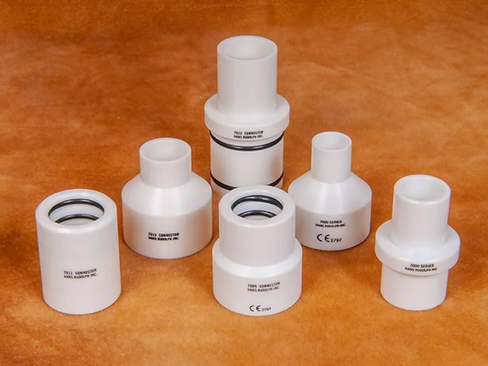 Male adapter - O-Ring Slip - Hans Rudolph - female / for medical ...