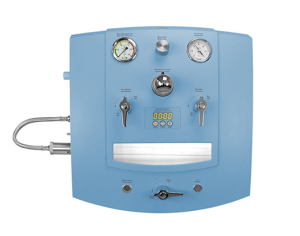 Trolley-mounted colon hydrotherapy unit - Hydromat standard - Herrmann ...