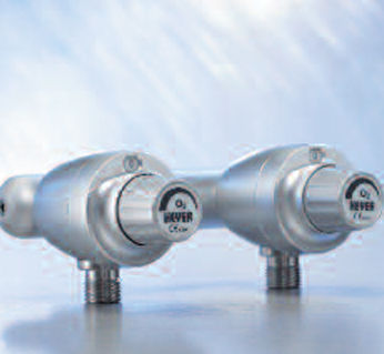 Double flow meter - 660-0420 - Heyer Aerotech - oxygen / air / for ...