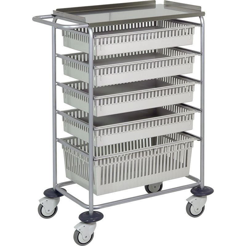 Hospital trolley - H500.4M+1G - Hidemar - for general purposes / for ...