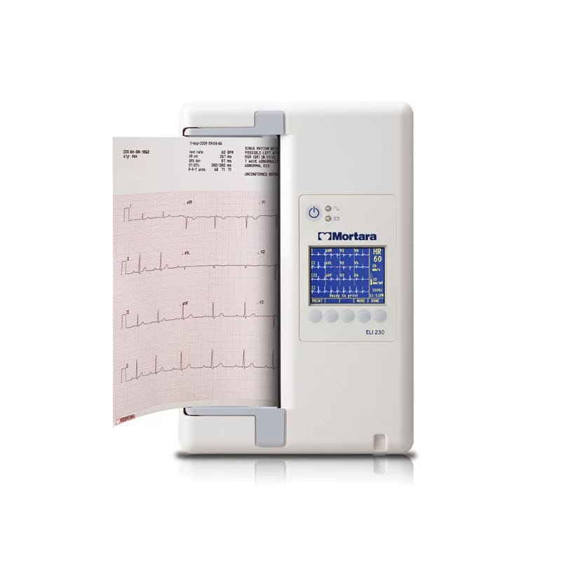 Resting electrocardiograph - ELI® 230 - Hill-Rom - 12-channel / digital ...