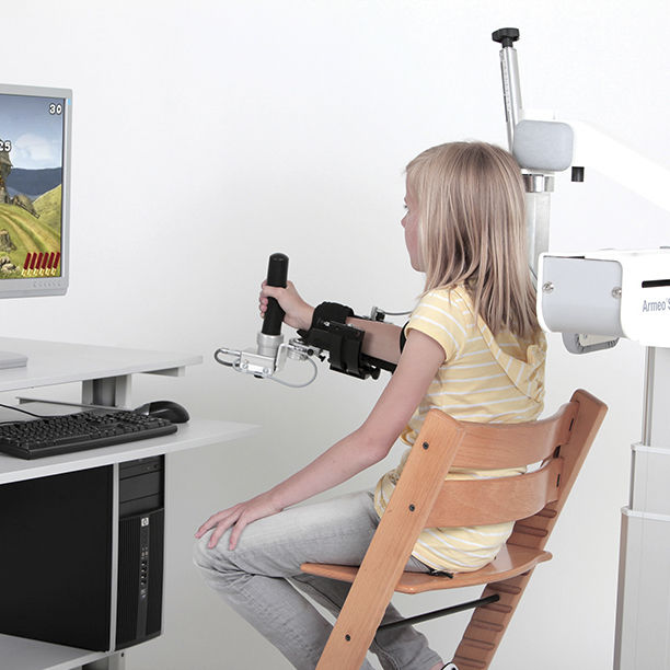 Arm mobility rehabilitation system - Armeo®Spring Pediatric - Hocoma ...