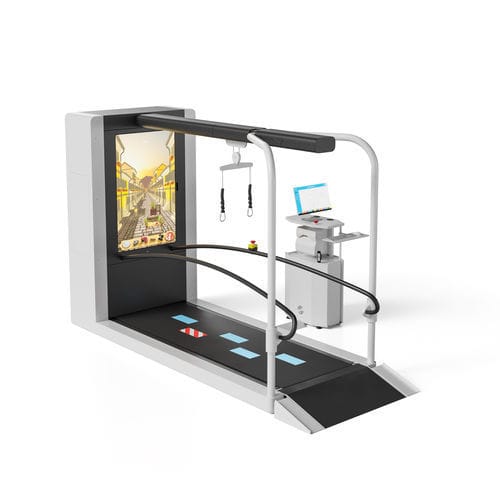 Balance rehabilitation system - C-Mill VR+ - Hocoma - gait / computer ...