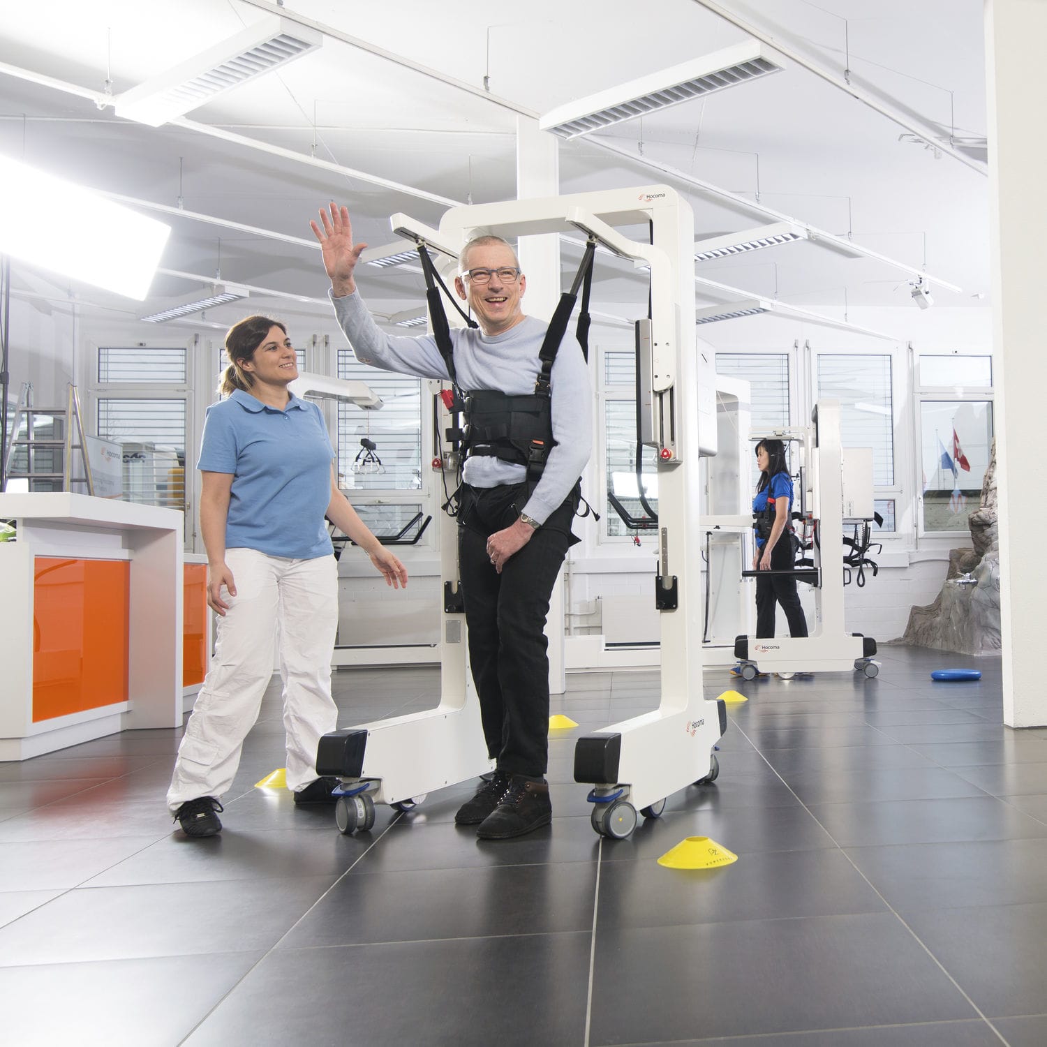 Gait rehabilitation system - Andago® - Hocoma - robotic