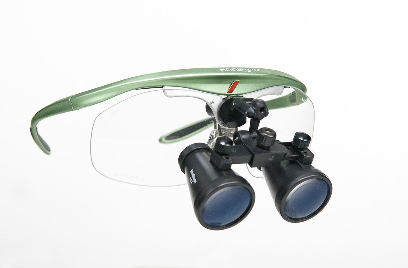 Glasses-type surgical loupe - MiniScope 3.0X - Hogies - with flip-up system