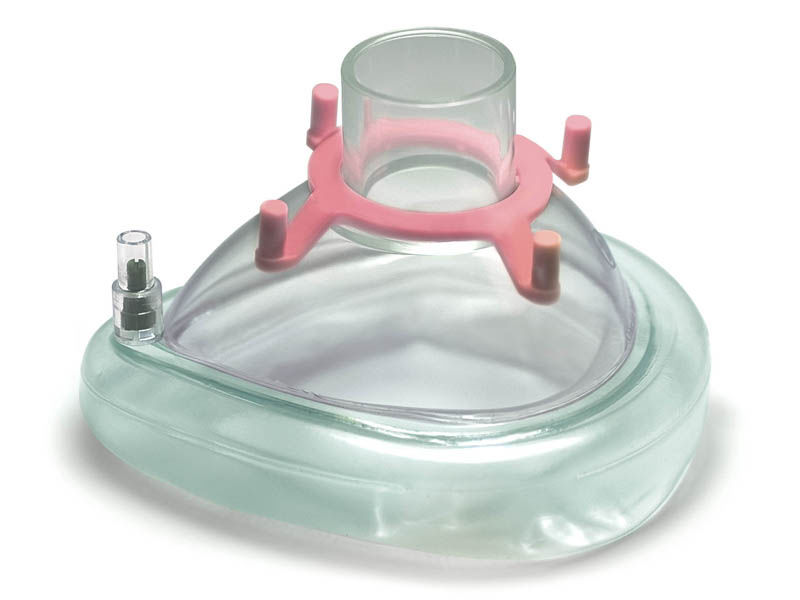 PVC anesthesia mask - 20161 - Hsiner - disposable / with valve