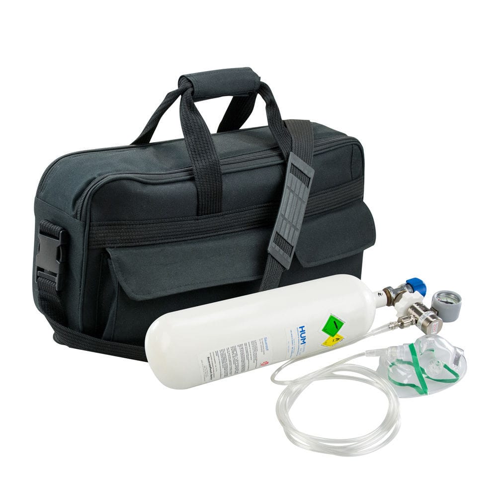 Portable oxygen therapy system - AEROtreat - HUM - Gesellschaft für ...