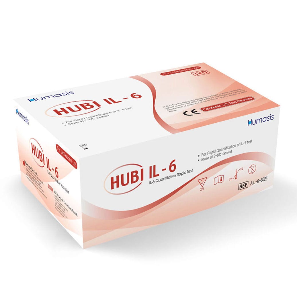 Infectious disease test kit - HUBI - Humasis - for IL-6 / serum / plasma