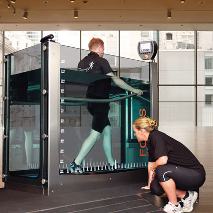 Underwater treadmill - FOCUS - Hydro Physio - with handrails