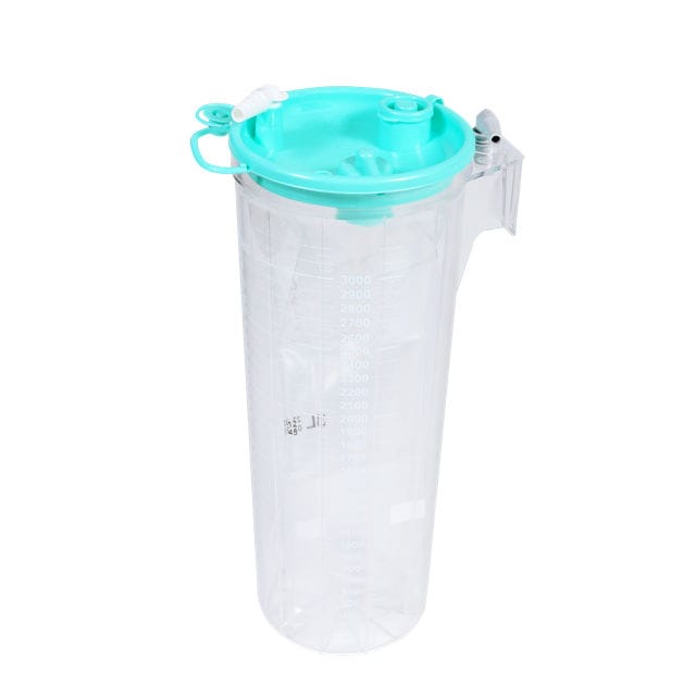 Body fluids suction jar - MC000116 - HYGECO - polycarbonate ...