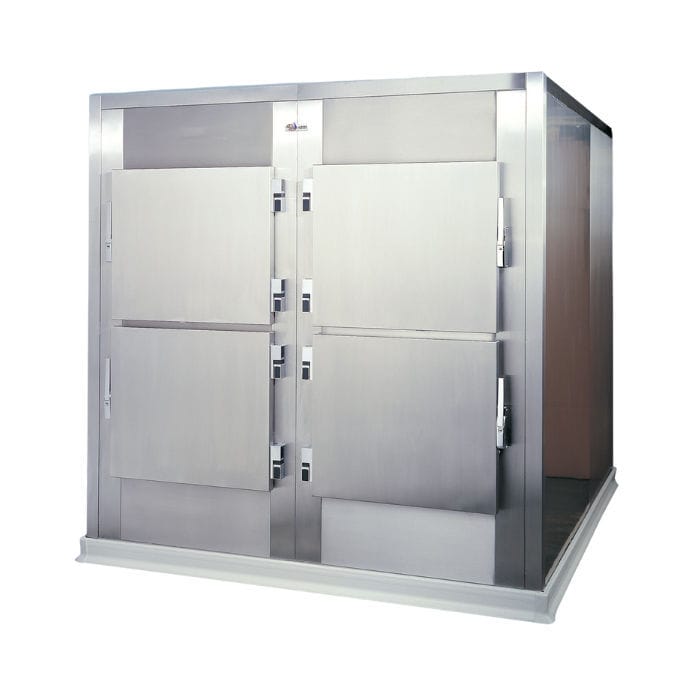 Mortuary stretcher refrigerated mortuary cabinet - CEL-4 - HYGECO - 2 ...